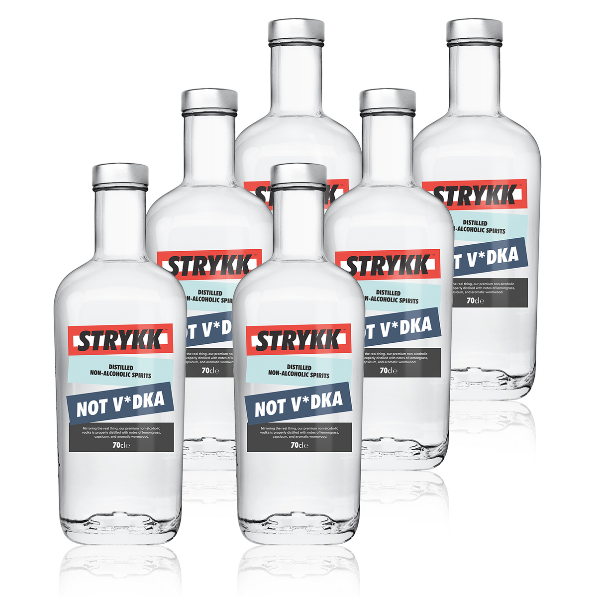 Strykk Not Vodka Case of 6 x 70cl